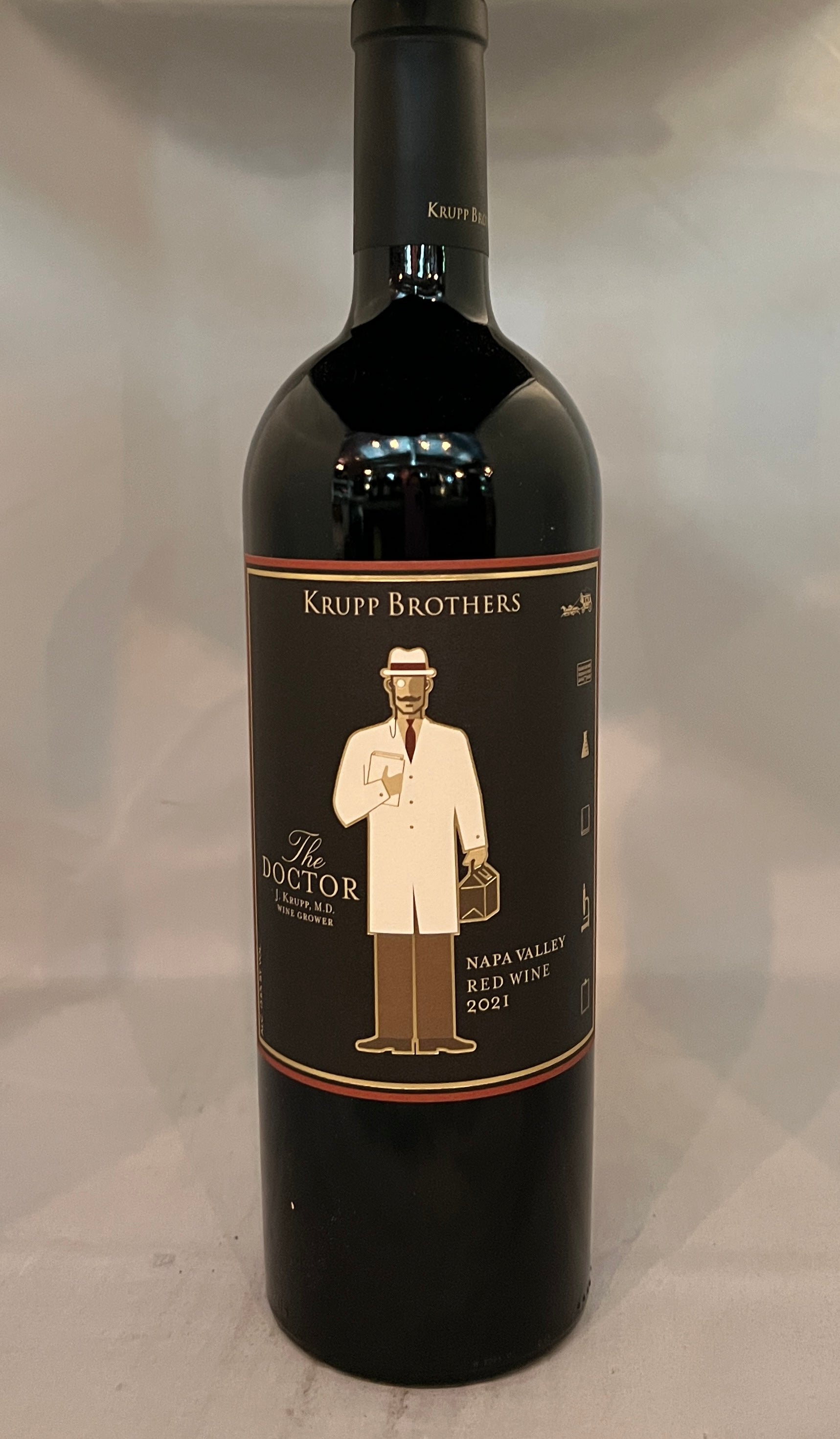 Krupp Brothers The Doctor Red Wine 2021, Napa Valley – Sauer Grapes